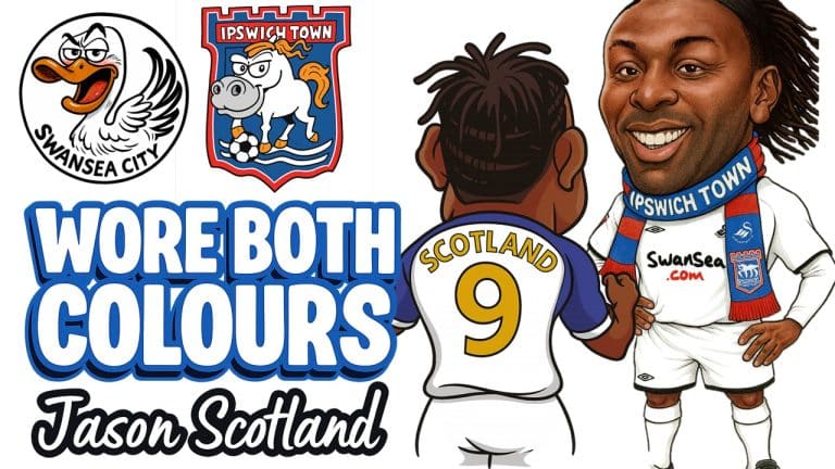 Jason Scotland: The Swansea Goal Machine Who Wore Ipswich Blue ...